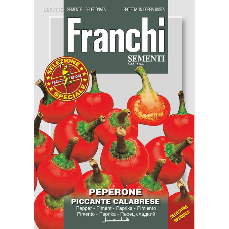 Fr Pepper Peperone Piccante Calabrese 97/115 G-3 – KBSeeds Store