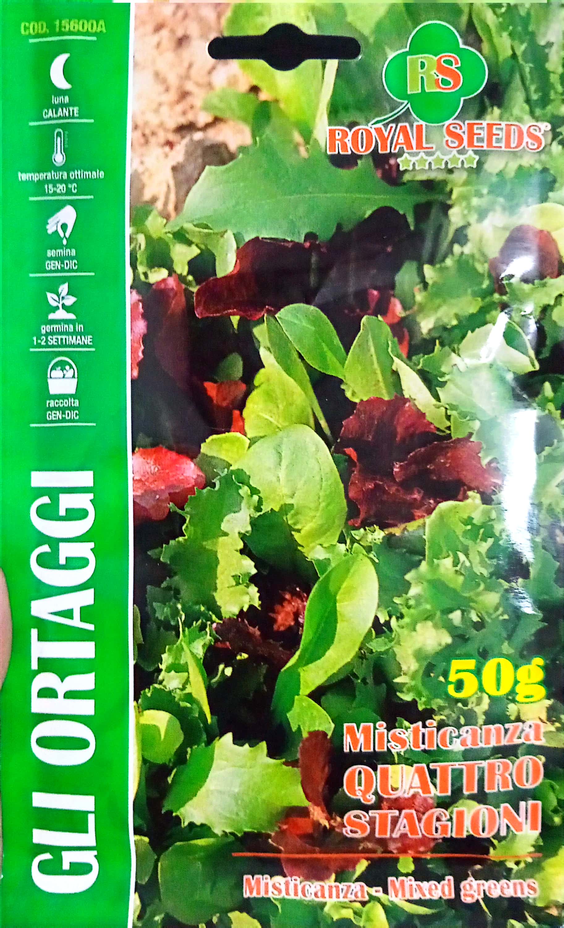 Royal Misticanza Lettuce Mixture 50-Gram – KBSeeds Store