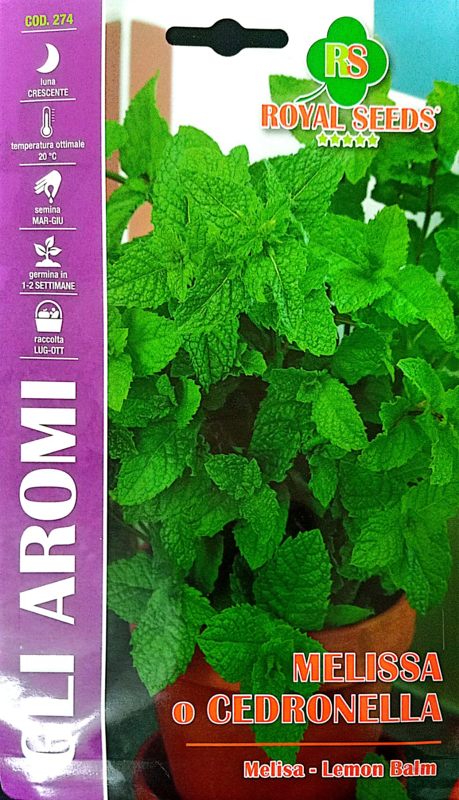 ROYAL LEMON BALM 274 – KBSeeds Store